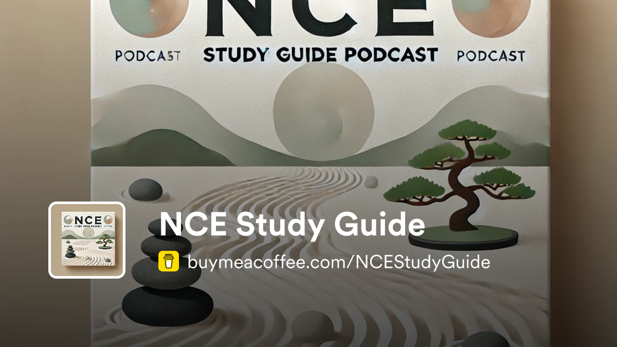 NCE Study Guide is NCE-focused Audio Flash Cards and Deep Meditation ...