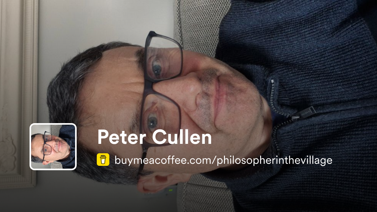Peter Cullen - Buymeacoffee
