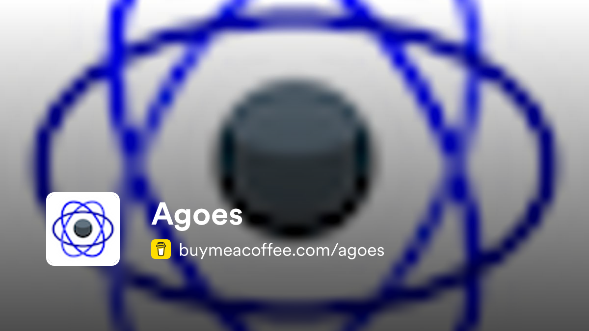 Agoes - Buymeacoffee
