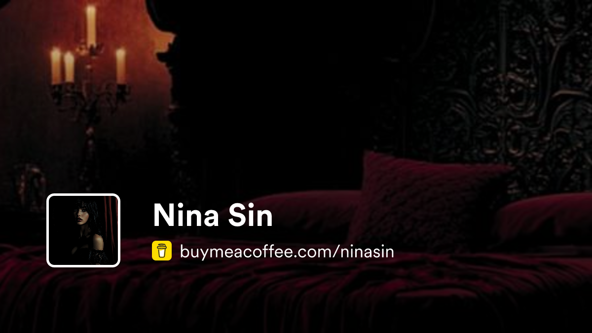 Nina Sin - Buymeacoffee