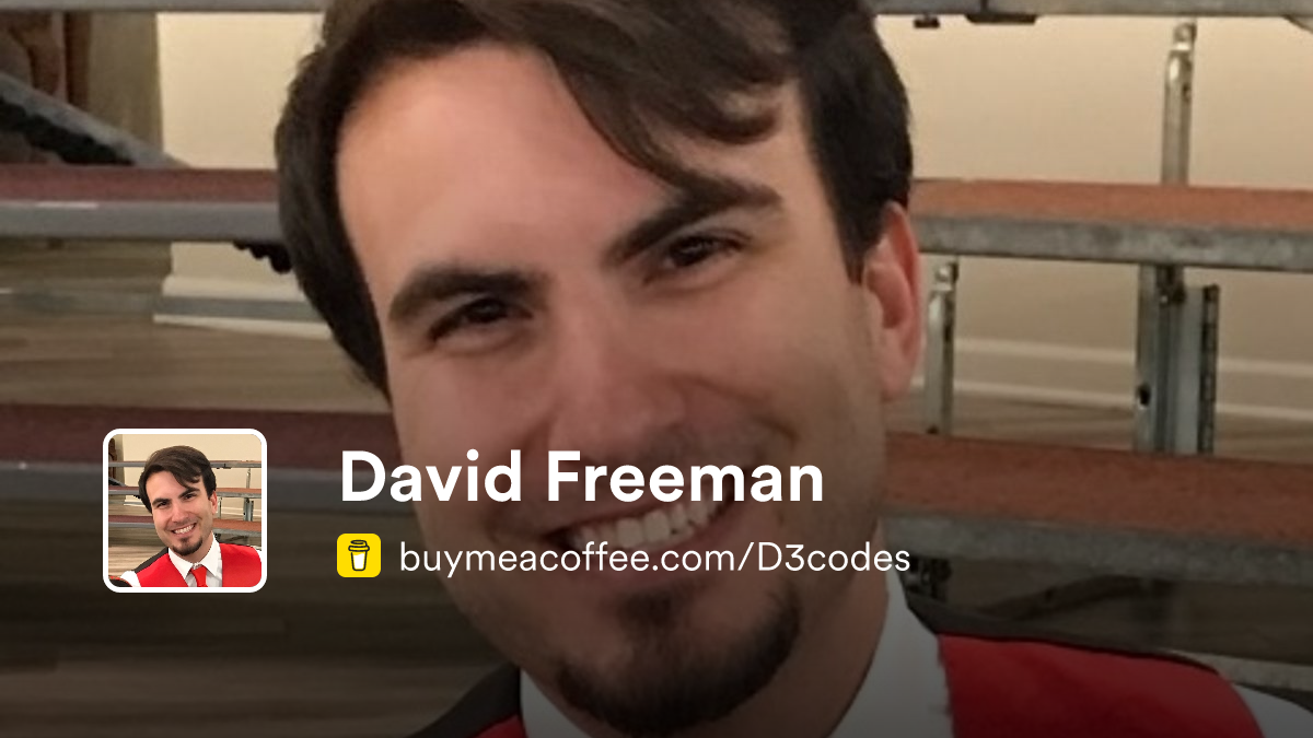 David Freeman - Buymeacoffee