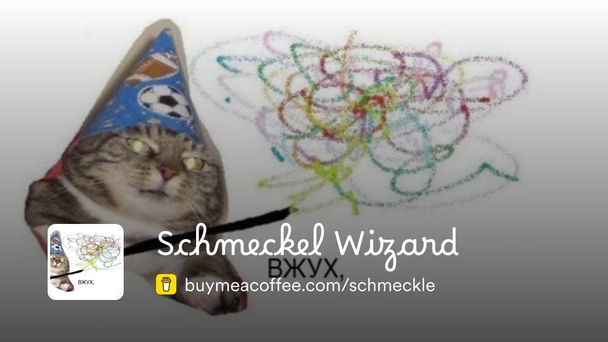 Schmeckel Wizard - Buymeacoffee