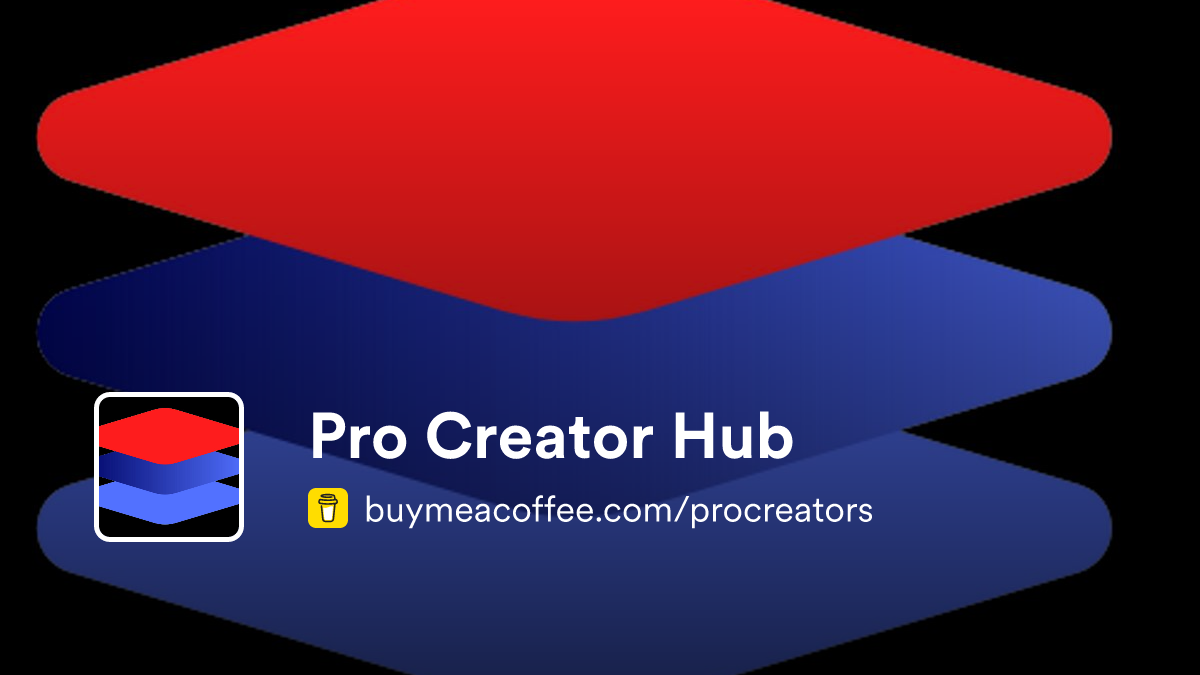 Pro Creator Hub is Technology for everyday use - Buymeacoffee