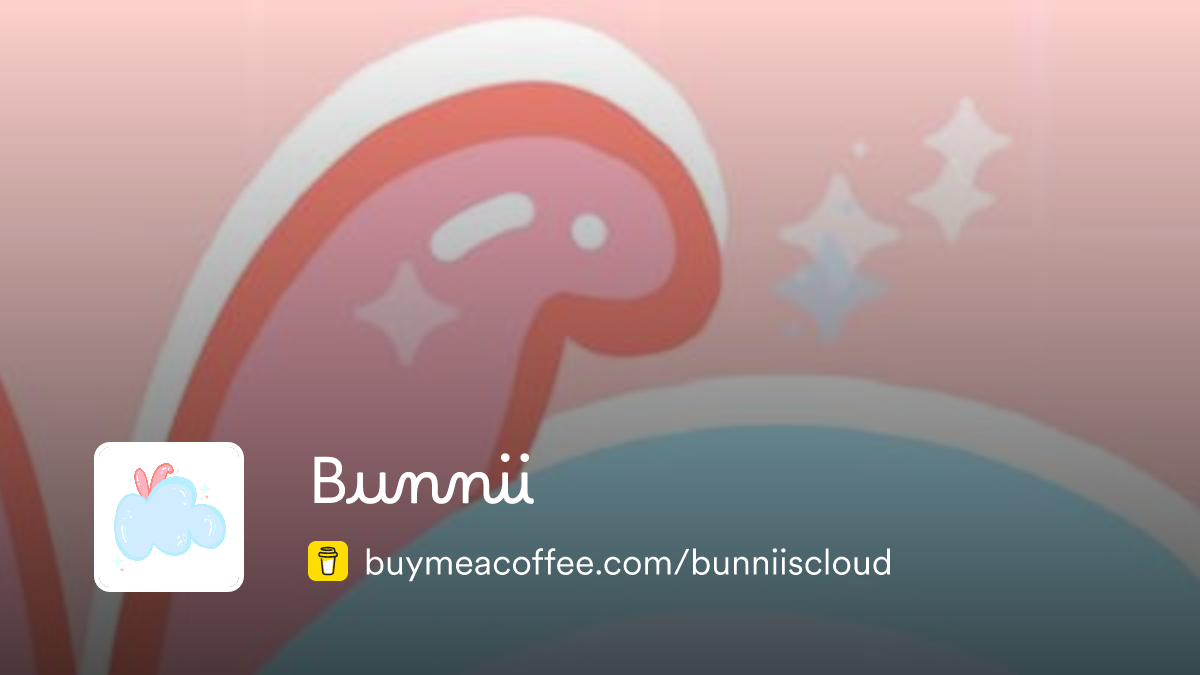 Bunnii - Buymeacoffee