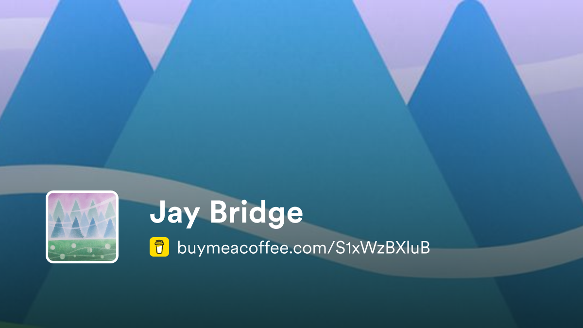 Jay Bridge - Buymeacoffee