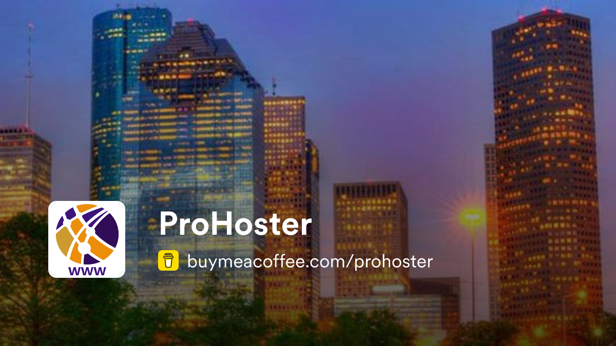 ProHoster - Buymeacoffee