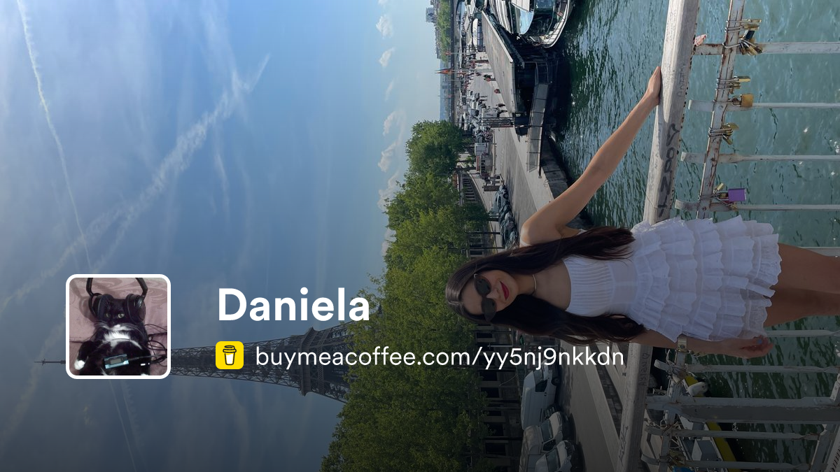 Daniela - Buymeacoffee