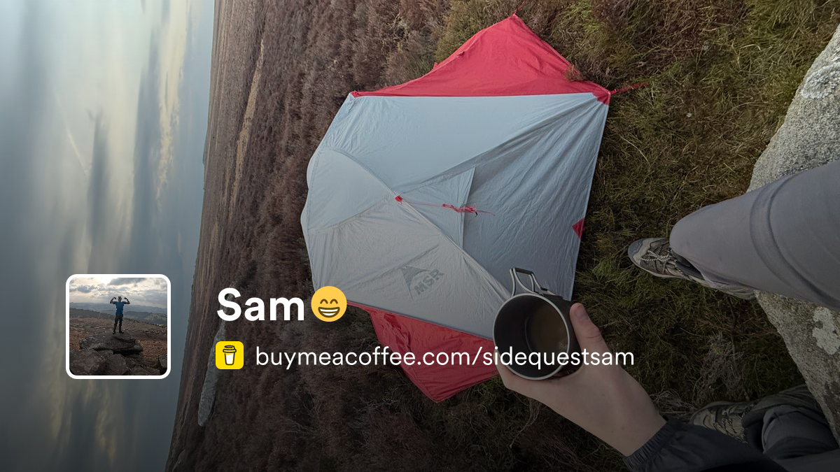 Sam😁 is side quests for my YouTube channel - Buymeacoffee