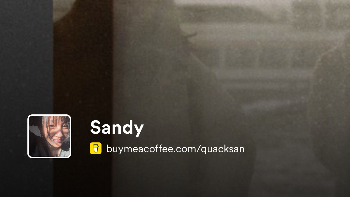 Sandy - Buymeacoffee