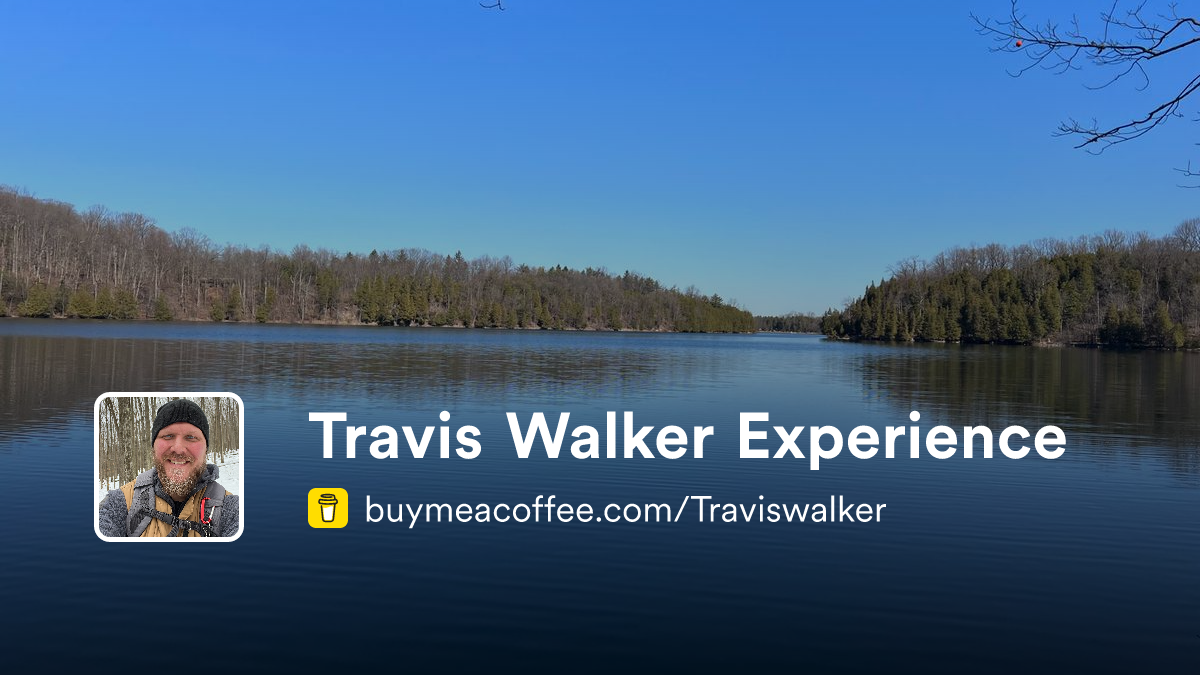 Travis Walker Experience - Buymeacoffee