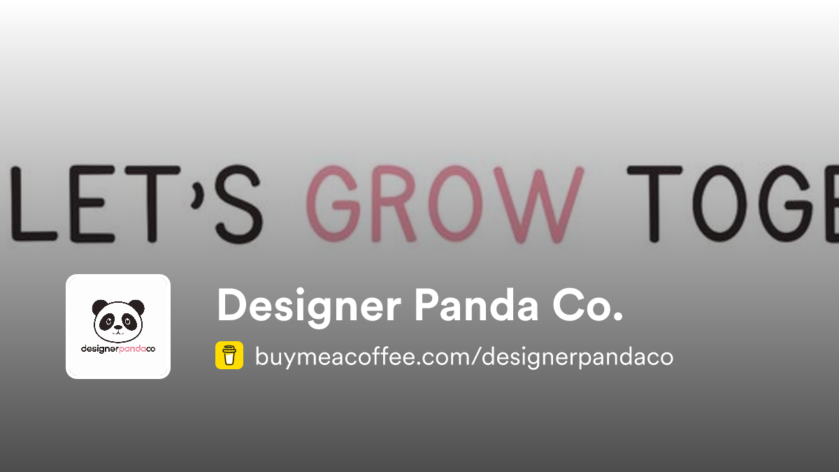 Designer Panda Co. is Trendy SVG & PNG Sublimation Designs and more - Buymeacoffee