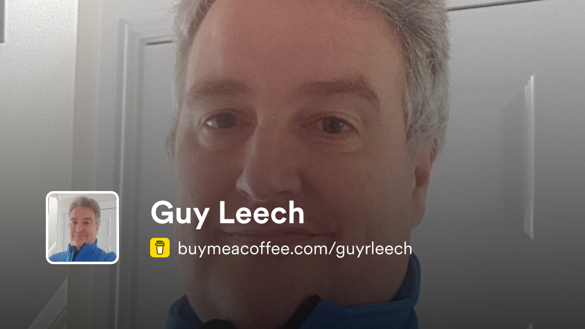 Guy Leech - Buymeacoffee