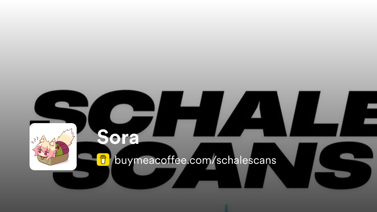 Sora is saving for university - Buymeacoffee