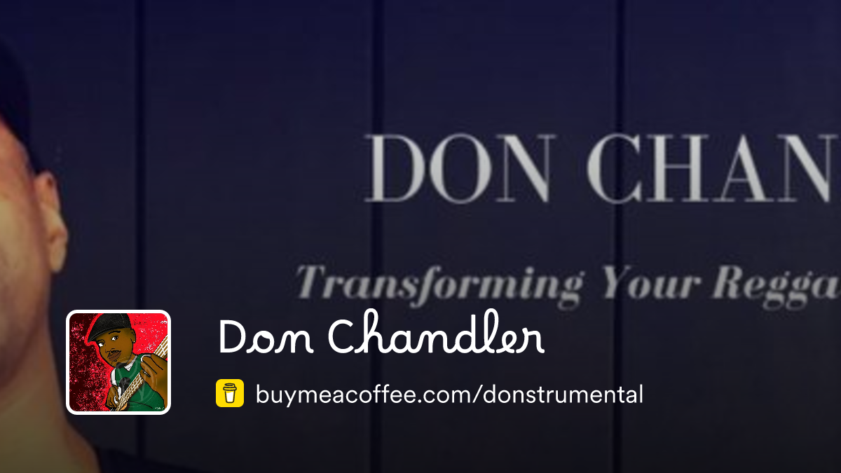 Don Chandler is Creating Reggae Bass tutorials for free while smooving ...