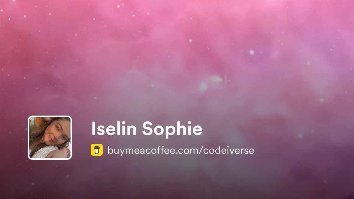 Iselin Sophie is Building a coding learning platform – på NORSK! - Buymeacoffee