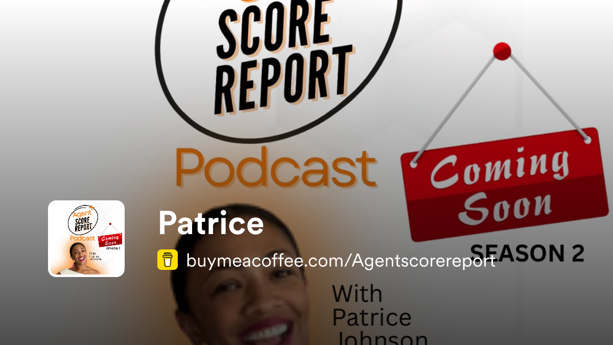 Patrice - Buymeacoffee