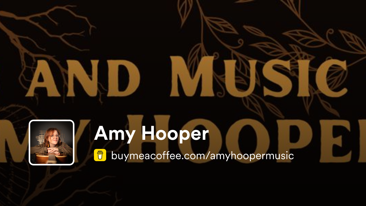 Amy Hooper is Writing words and music, one note at at time. - Buymeacoffee