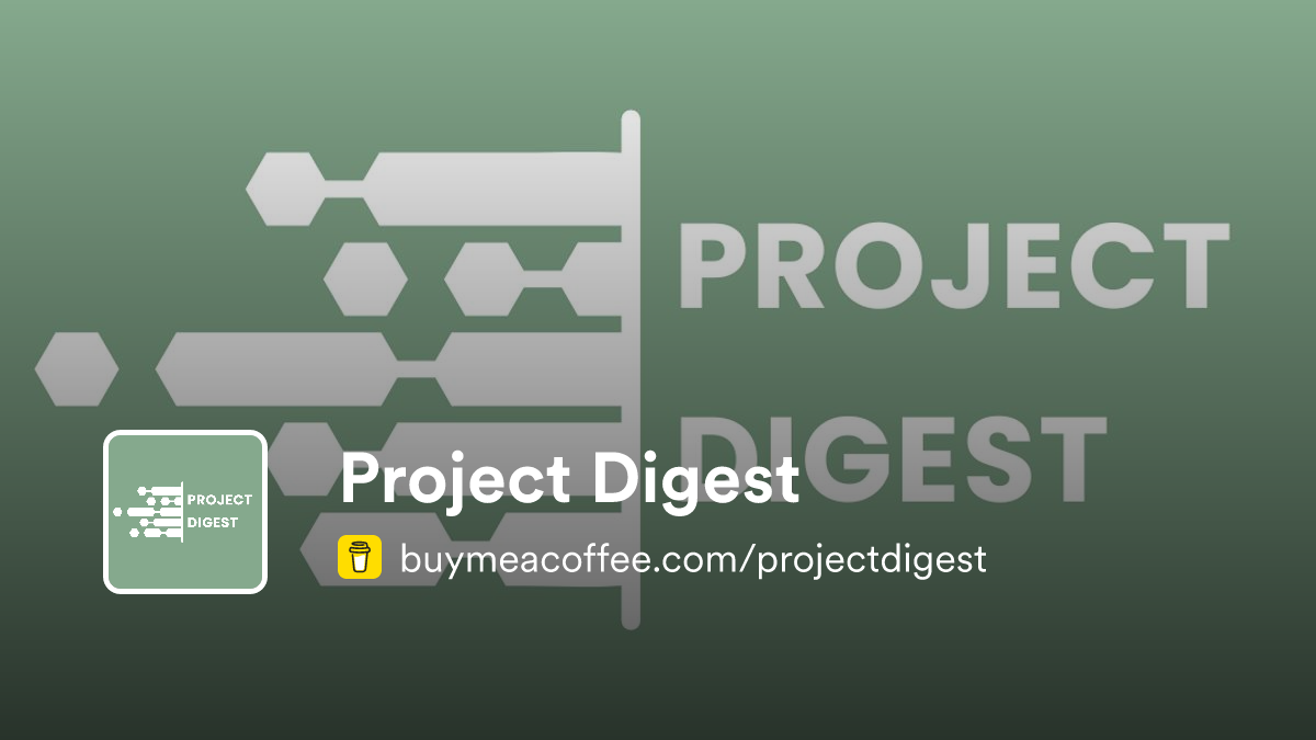 Project Digest - Buymeacoffee