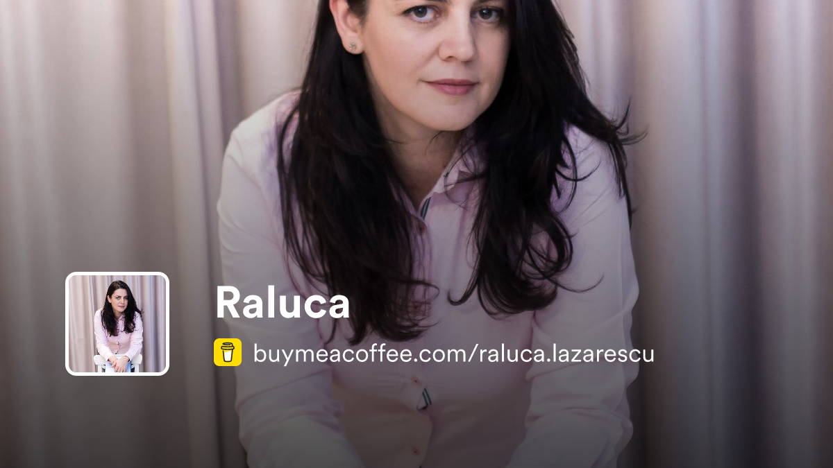 Raluca - Buymeacoffee