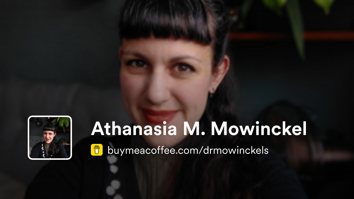 Athanasia M. Mowinckel - Buymeacoffee