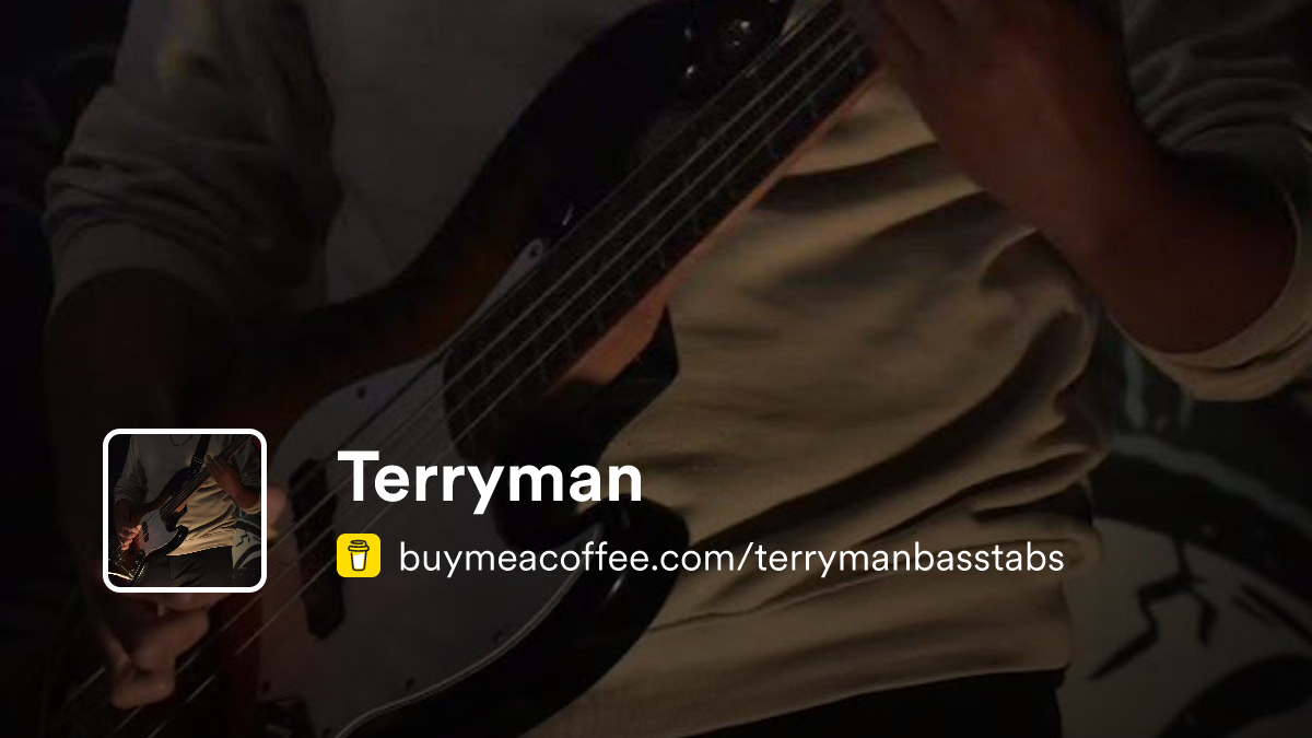 Terryman is Creando covers de bajo con tablaturas y partituras ...