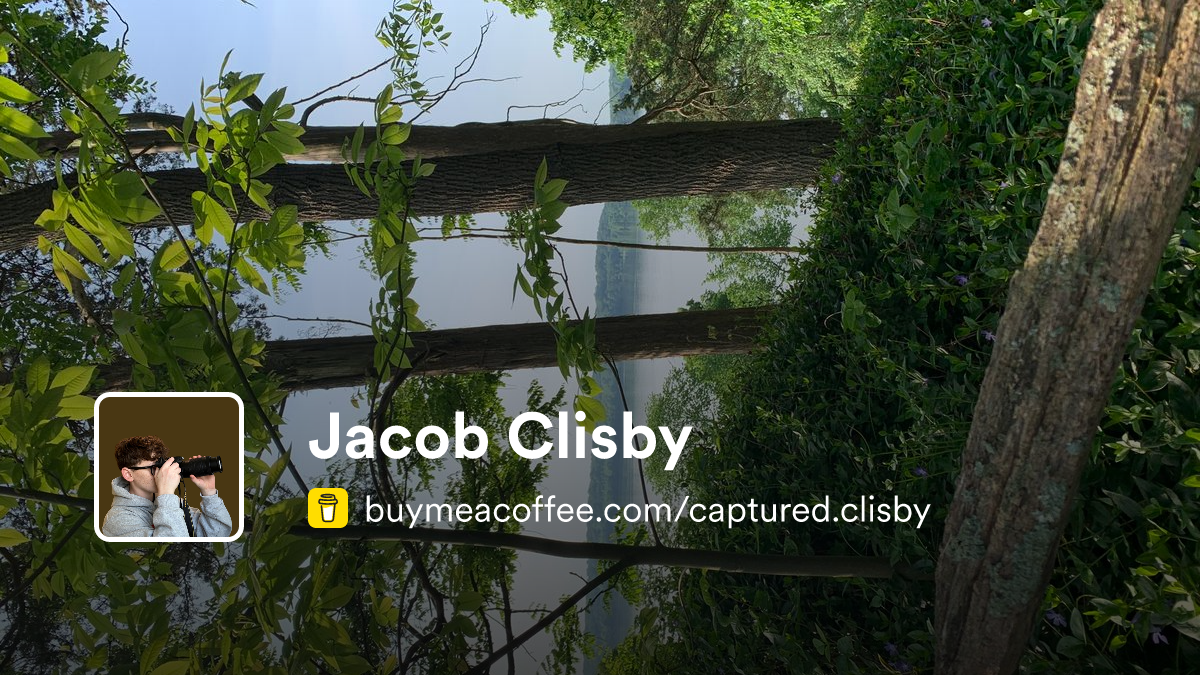 Jacob Clisby is Photographer - Buymeacoffee