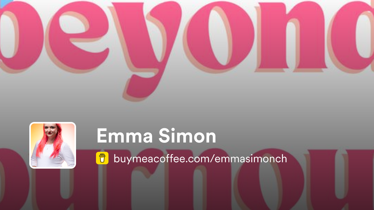 Extras | Emma Simon - Buymeacoffee