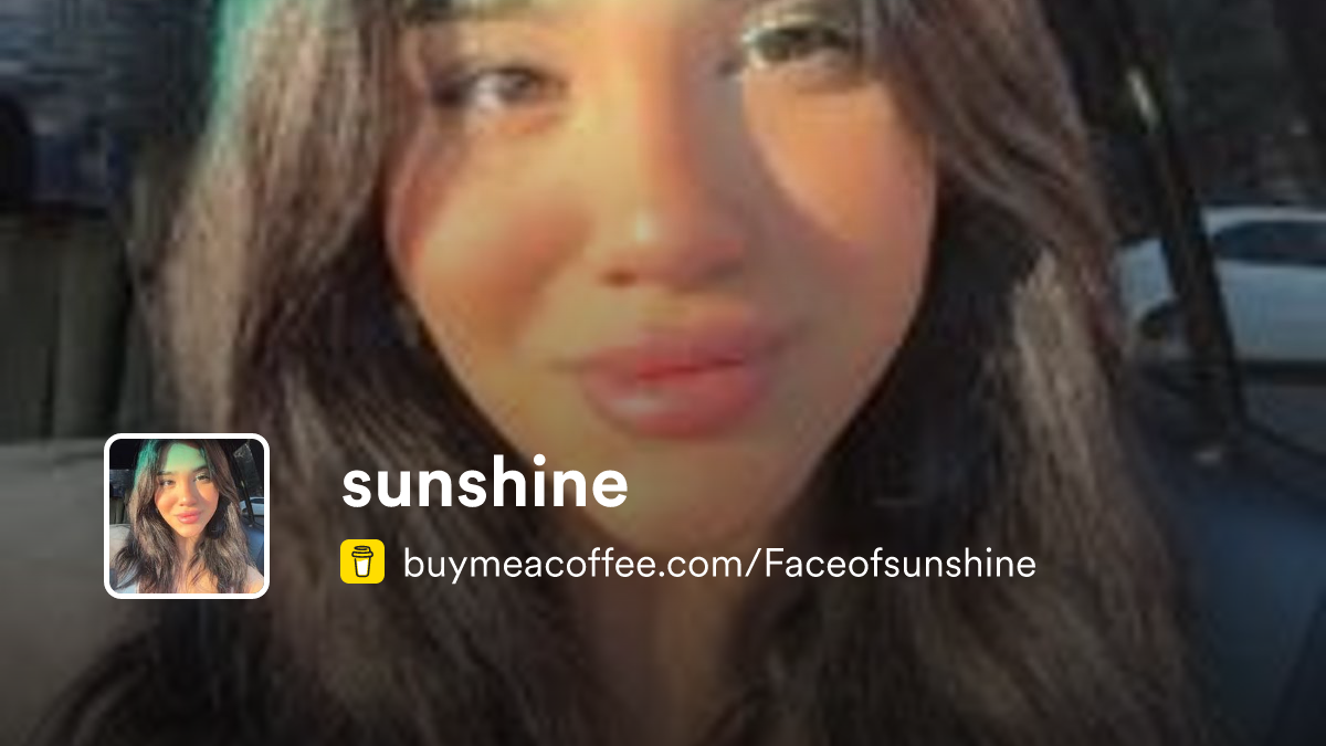 Membership | sunshine - Buymeacoffee