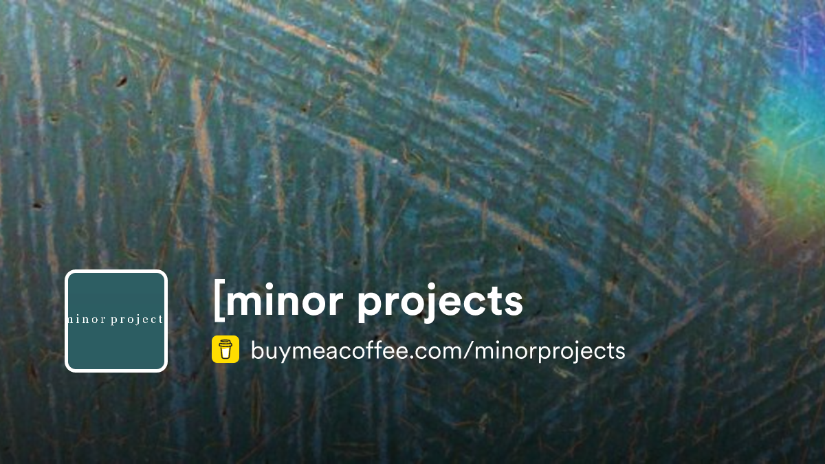 [minor projects is opening hearts and minds to new possibilities ...