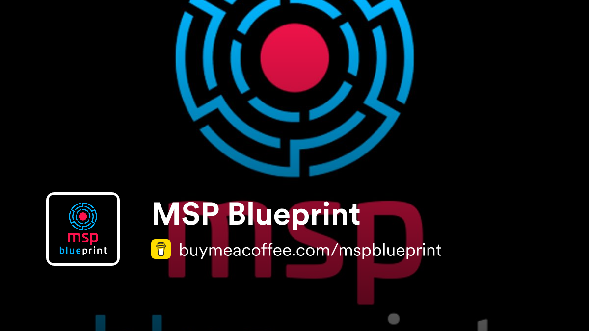 MSP Blueprint - Buymeacoffee