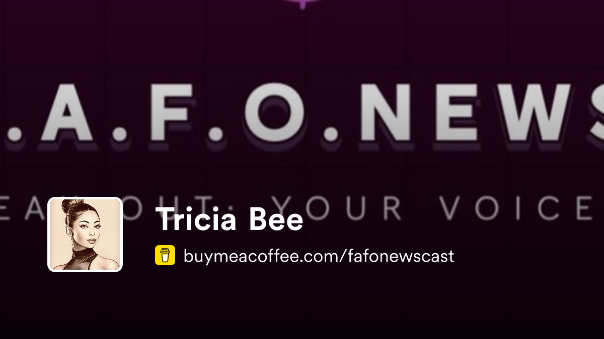 Tricia Bee is Political analysis, pop culture, entertainment - Buymeacoffee