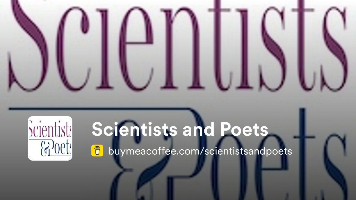 Scientists and Poets - Buymeacoffee