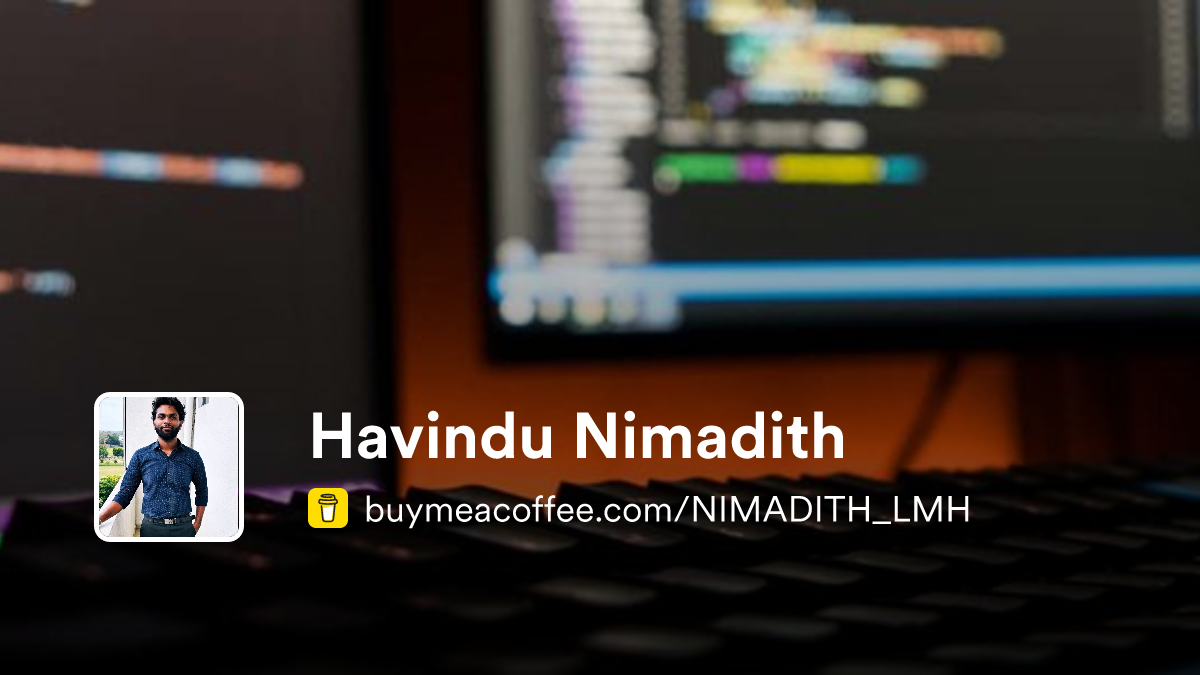 Havindu Nimadith - Buymeacoffee
