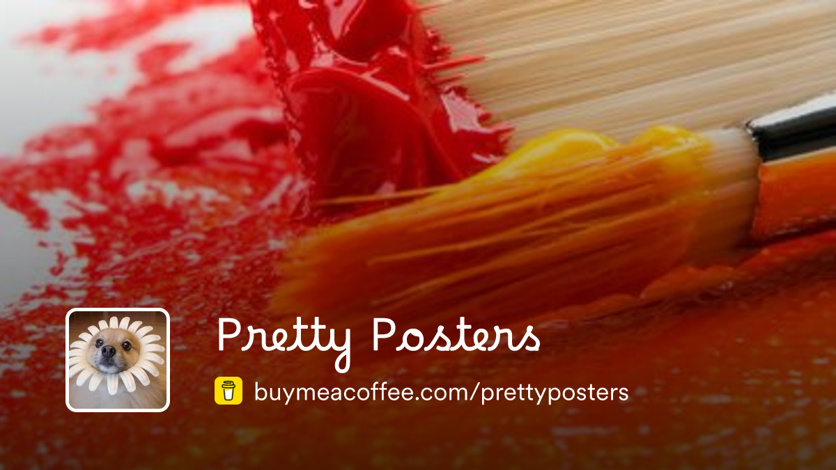 Pretty Posters is creating badass digital posters. - Buymeacoffee