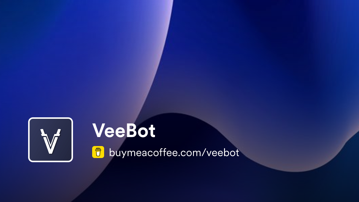 VeeBot is a powerful Discord bot for seamless voice channel management - Buymeacoffee