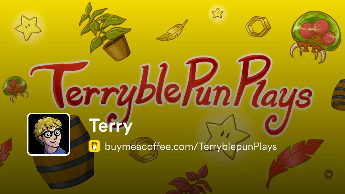 Terry is YouTuber and streamer - Buymeacoffee
