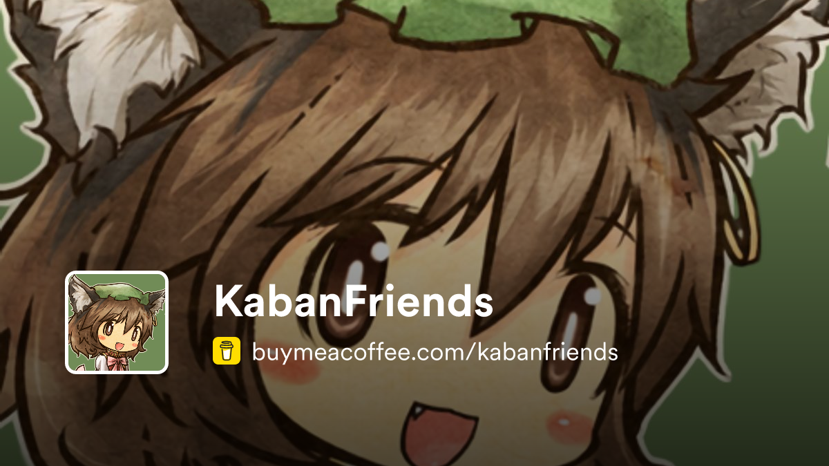 KabanFriends - Buymeacoffee