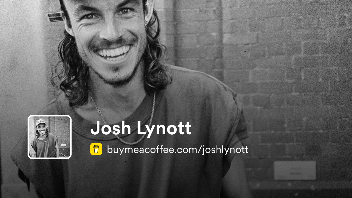 Josh Lynott is Sharing stories on: https://substack.com/@joshlynott - Buymeacoffee