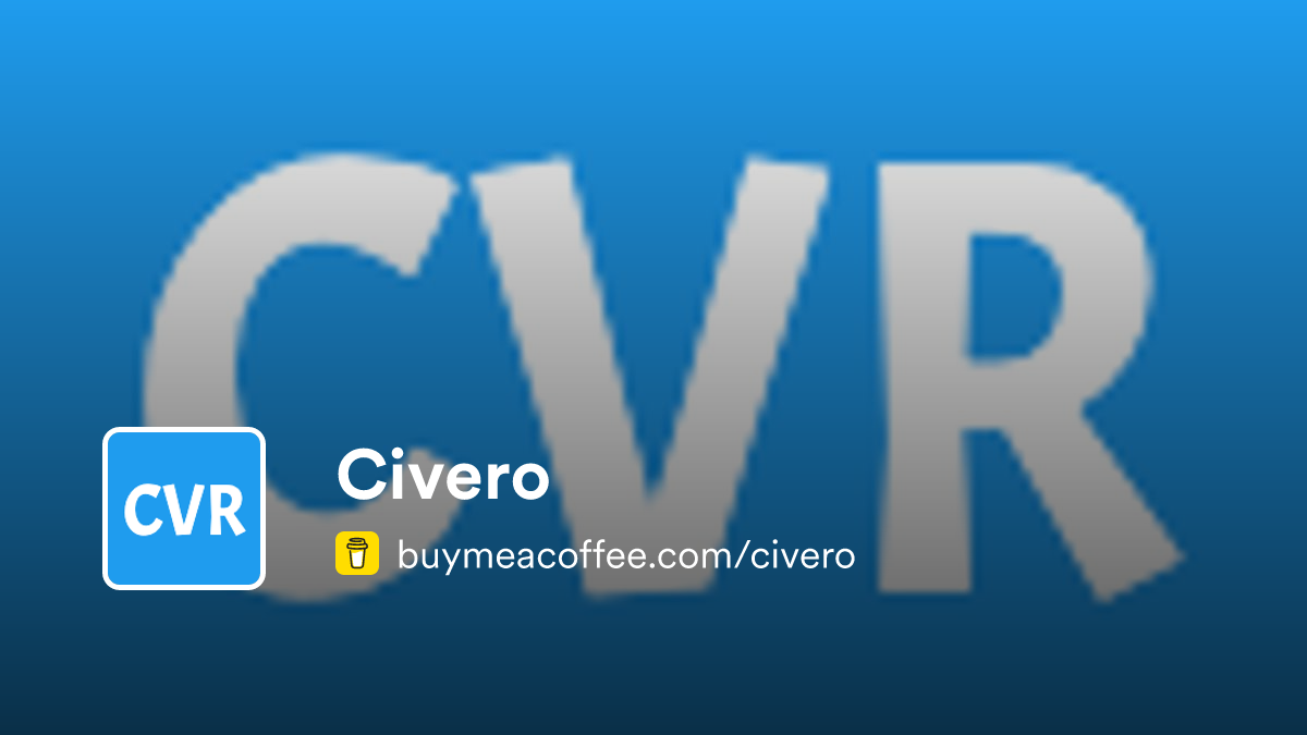 Civero - Buymeacoffee