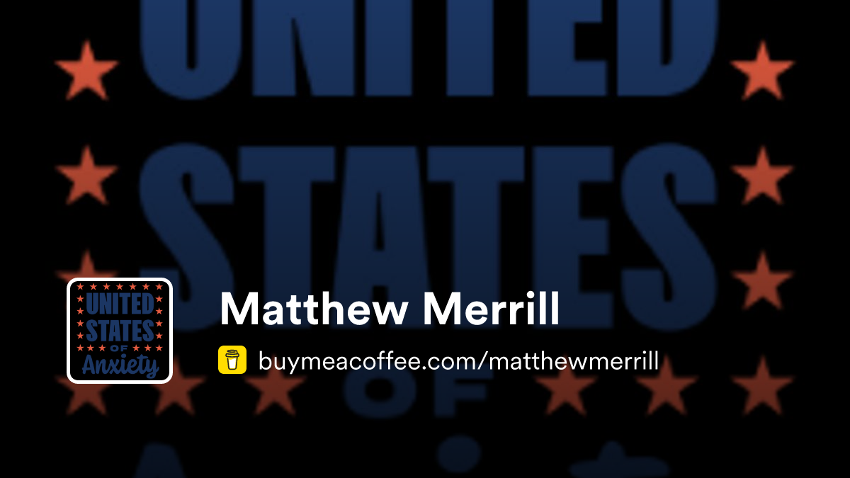Matthew Merrill - Buymeacoffee