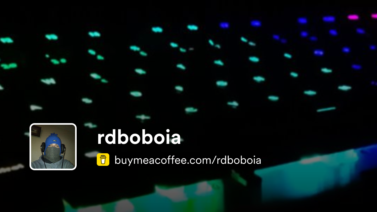 rdboboia is Sharing useful information, documentation and software. - Buymeacoffee