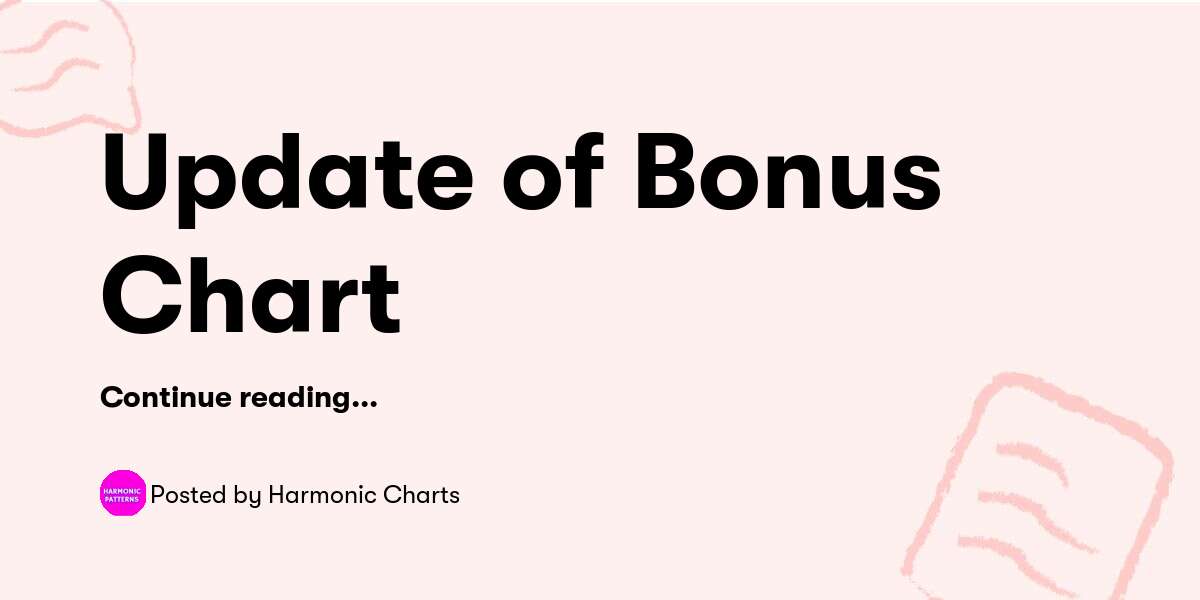 Update of Bonus Chart — Harmonic Charts - Buymeacoffee