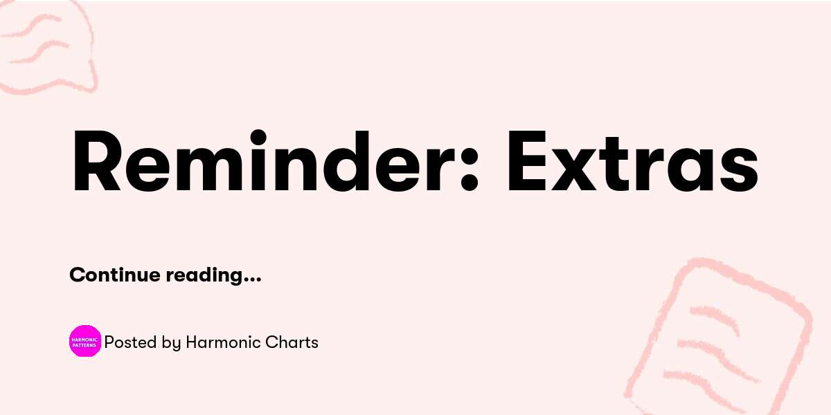 Reminder: Extras — Harmonic Charts - Buymeacoffee