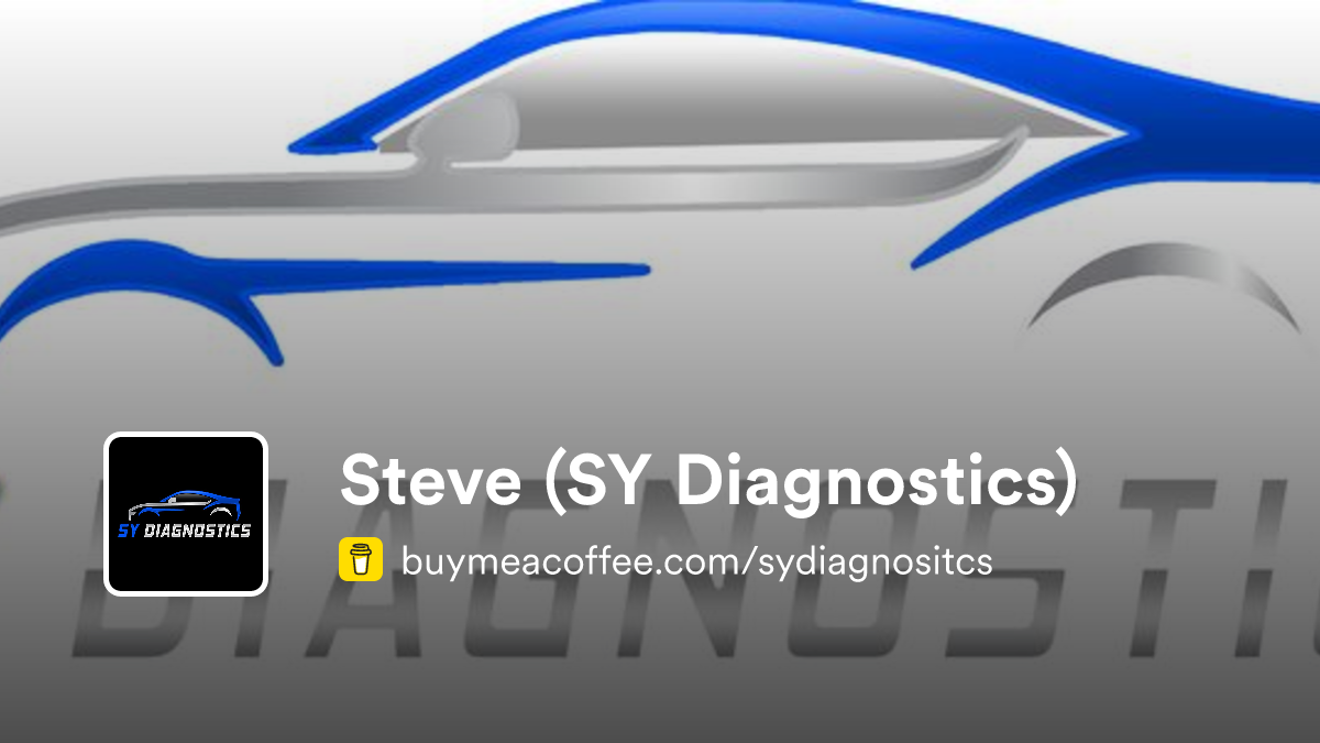 Steve (SY Diagnostics) - Buymeacoffee