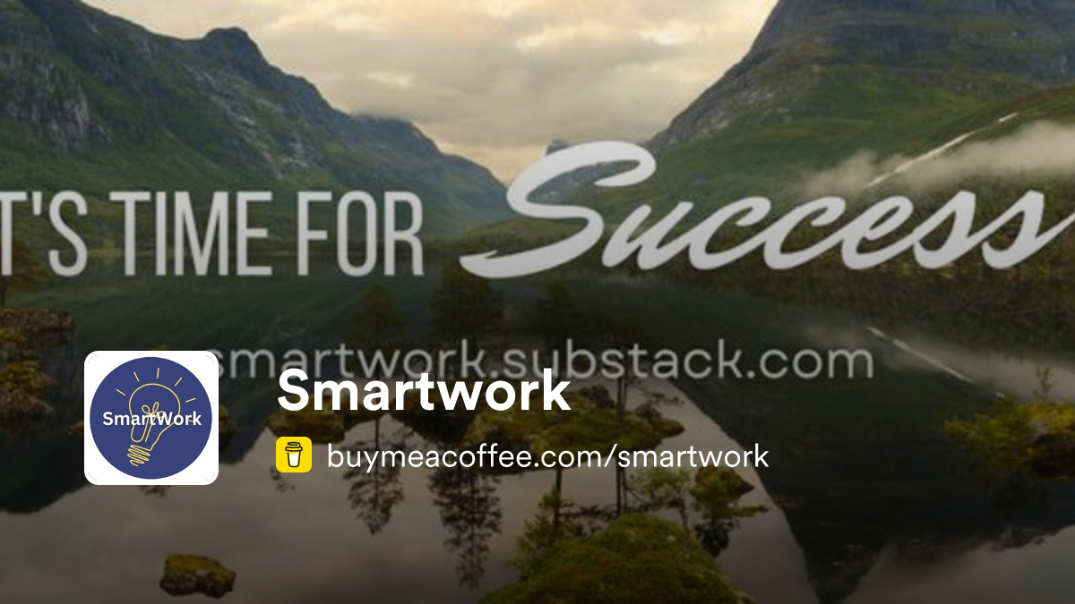 Smartwork is writing posts about productivity and achieving goals ...