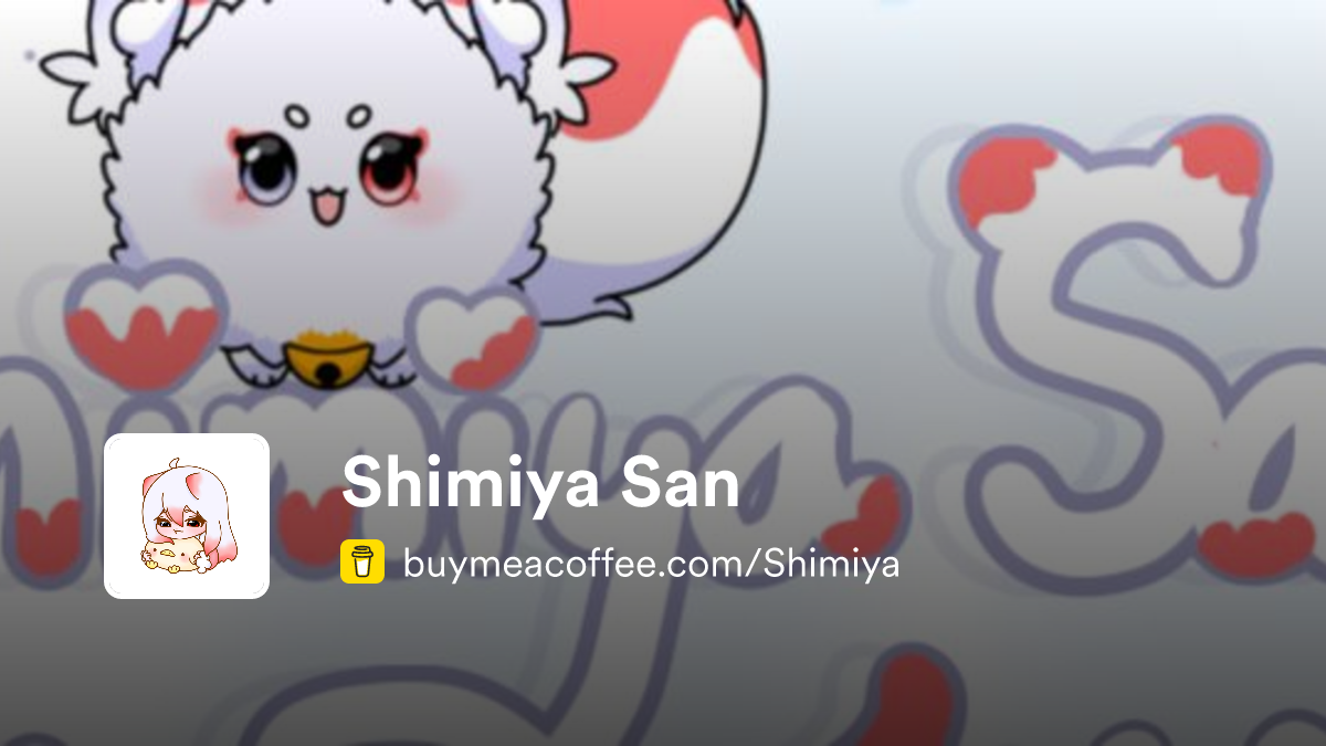 Shimiya San - Buymeacoffee