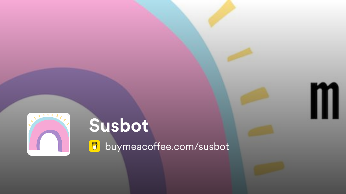 Susbot - Buymeacoffee