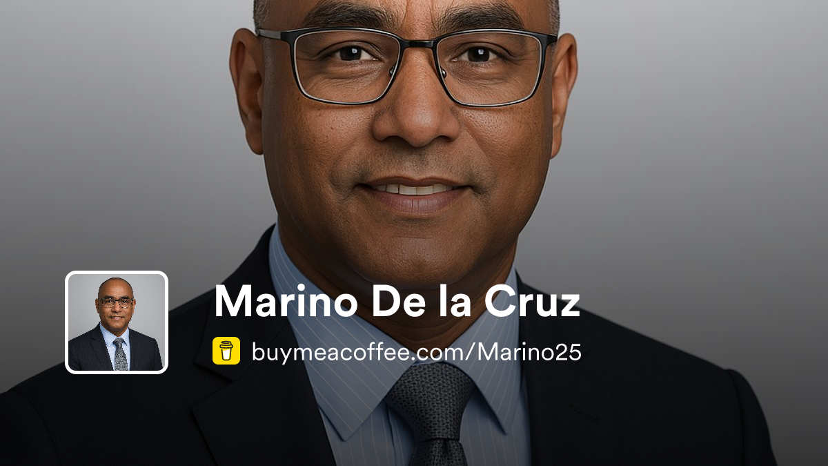 Marino De La Cruz Buymeacoffee