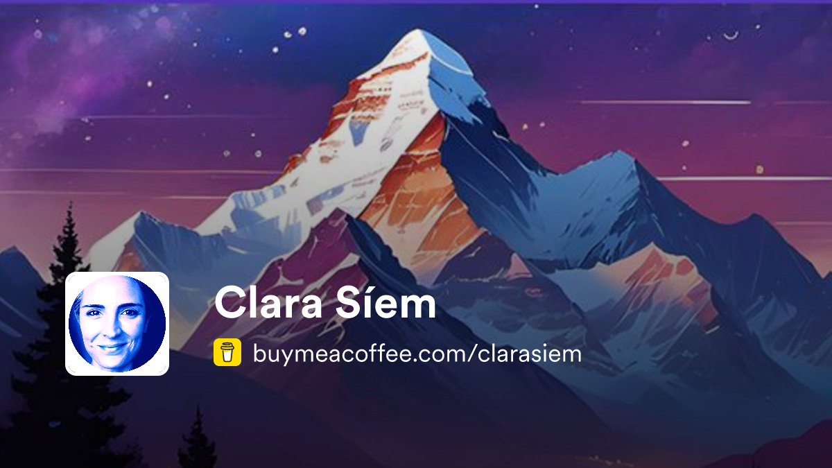 Clara Síem - Buymeacoffee