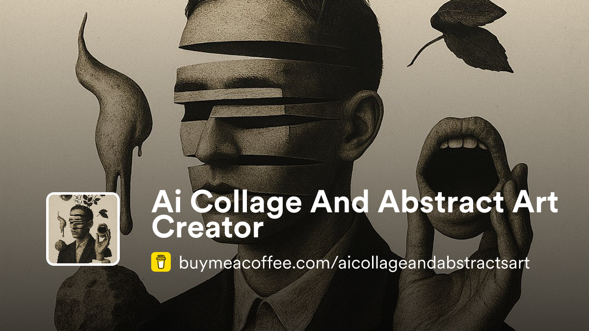 Ai Collage And Abstract Art Creator - Buymeacoffee